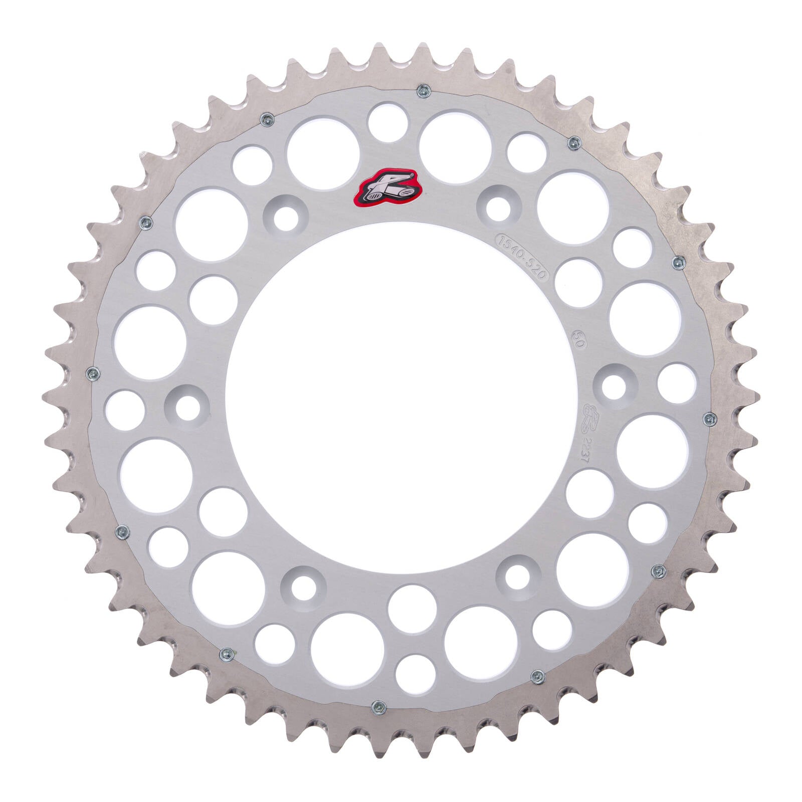 Renthal Sprocket Twinring Silver 50T Bi-metal Grooved – Moto1