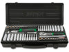 Toptul Socket Set Std & Deep 1/4"Dr 54pc SAE/MM
