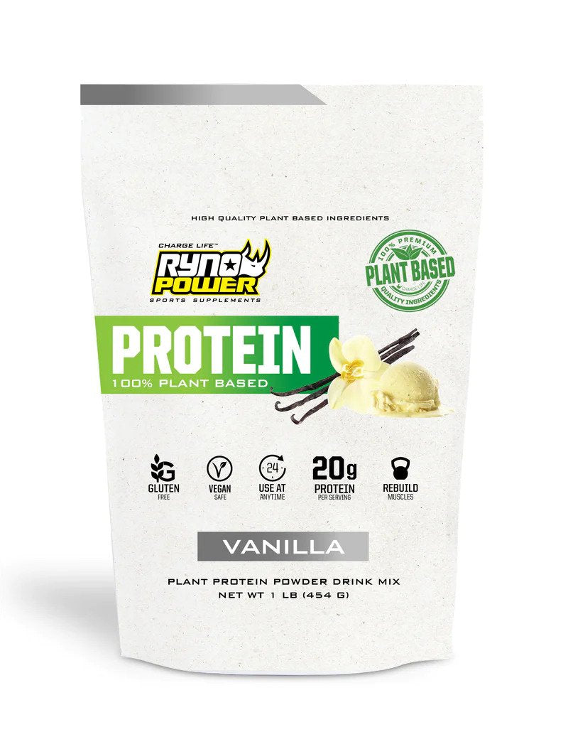 Protein Premium Plant Based Ryno Vanilla Powder - From Moto1