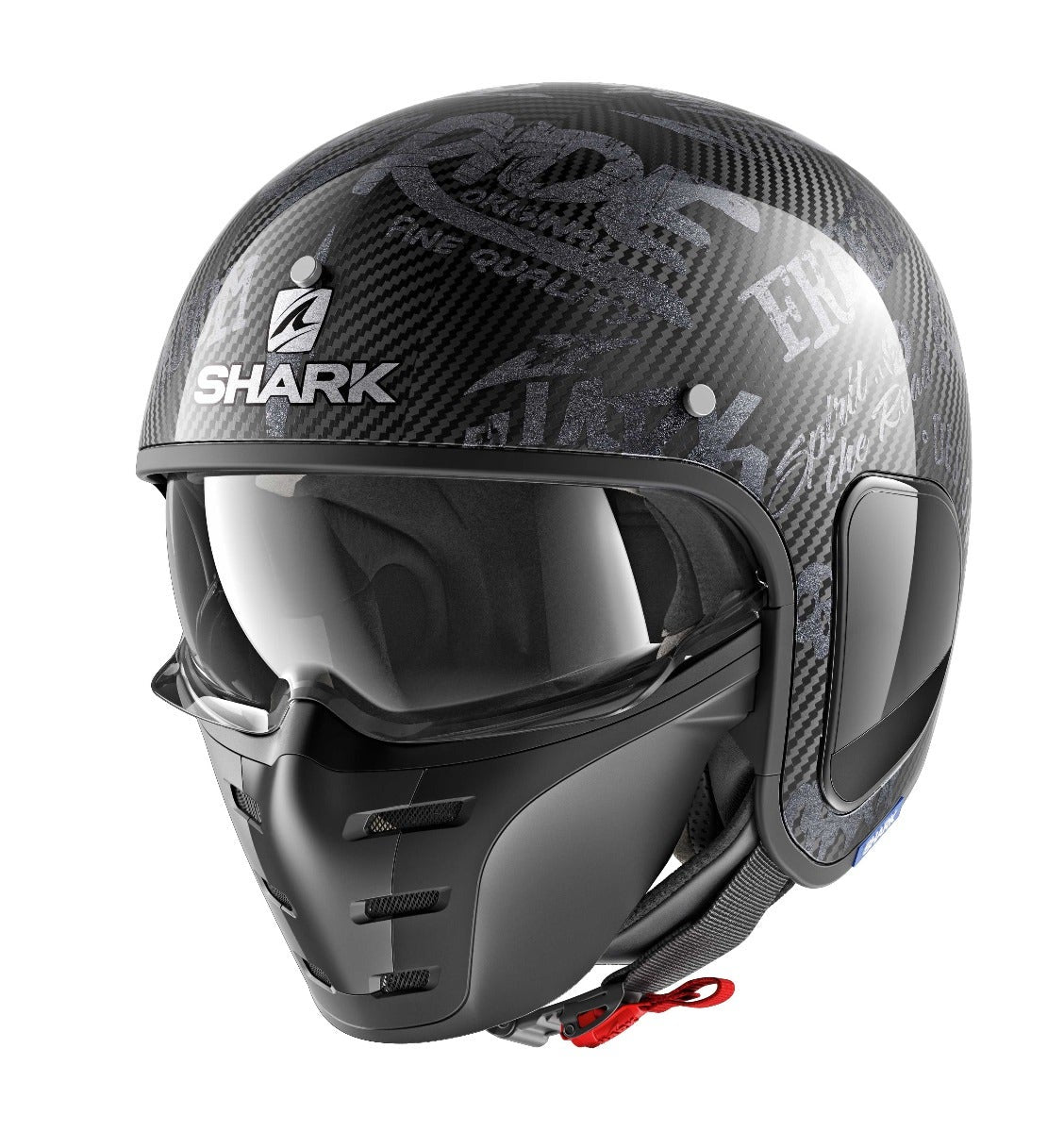 Shark S-Drak Carbon Freestyle Cup Helmet from Moto1